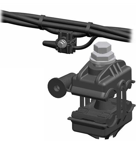 Utilizar un conector de perforación en una instalación eléctrica